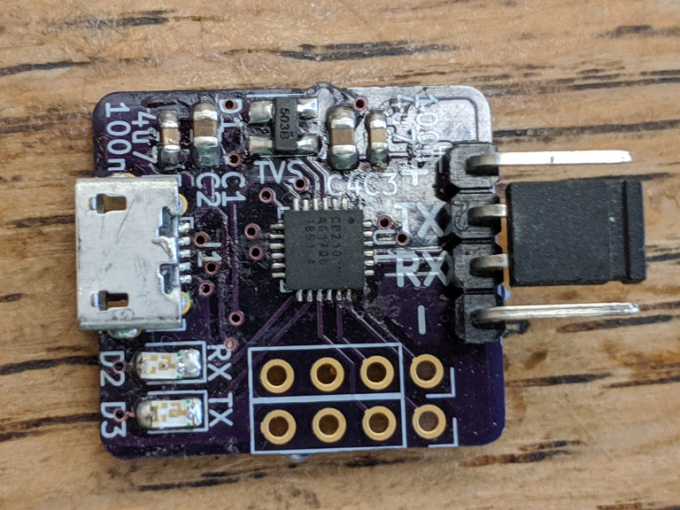Simple USB / Serial Communication with the CP2102N – Vivonomicon's Blog